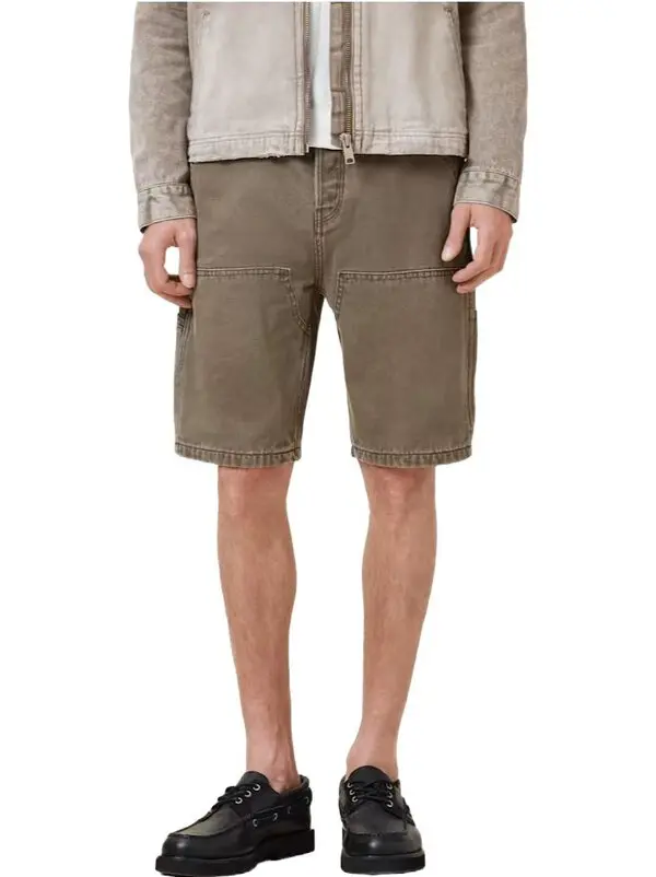 ALLSAINTS Alva Denim Shorts - Brown