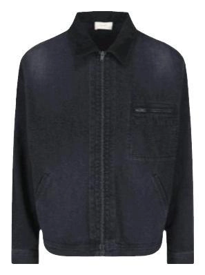 THE ROW Zip-up Pocket Jacket - Black