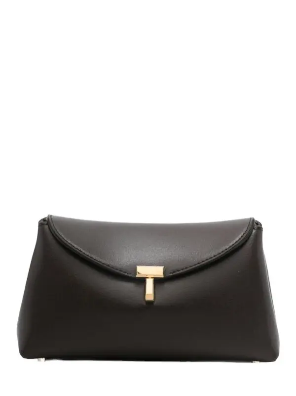 TOTEME Mini T-lock Clutch Bag - Black