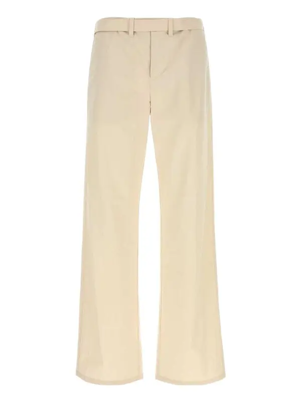 RIER Belted Suit Trousers - Nude
