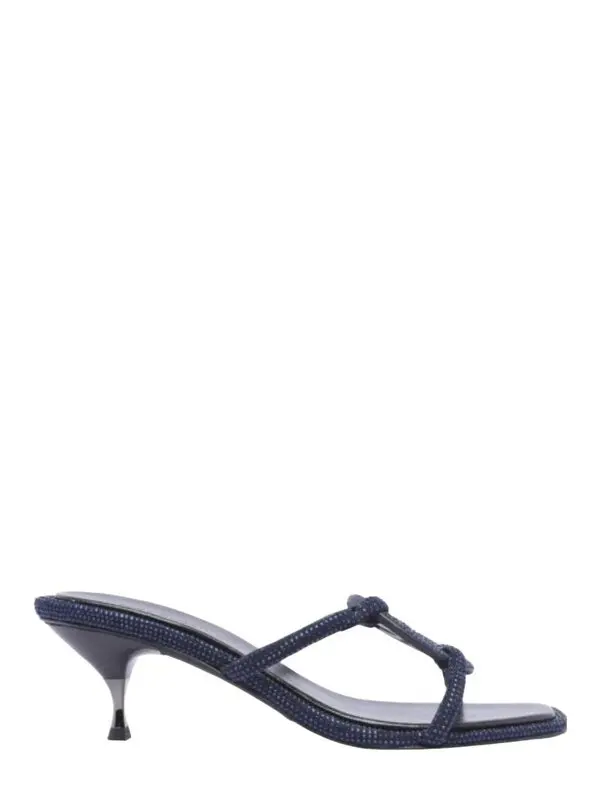 Tory Burch Geo Pavé Sandals - Black