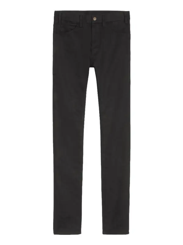 Celine Skinny Jeans In Vintage Pure Denim - Black