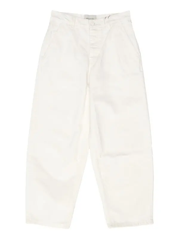 Ami Balloon Fit Jeans - White