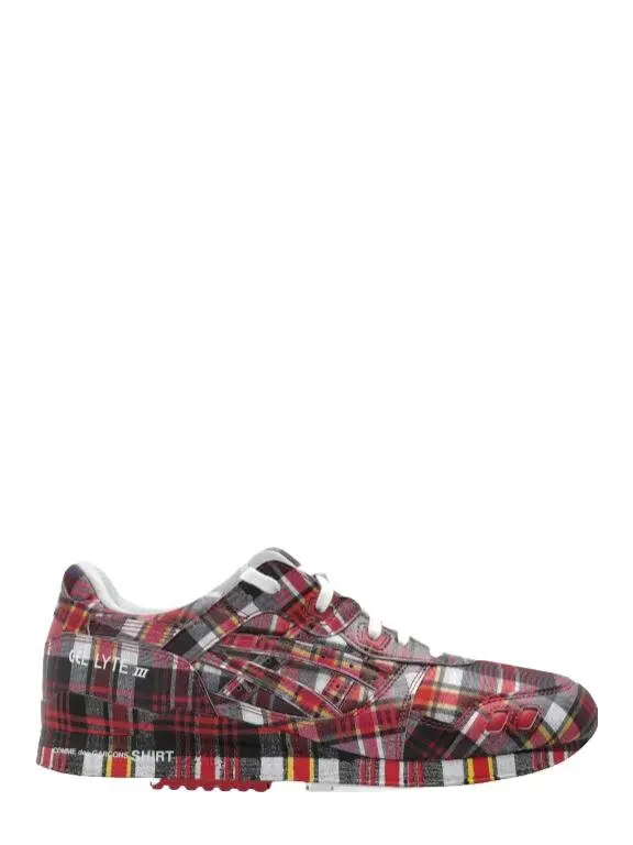 Comme Des Garçons Printed Lace-up Sneakers - Multicolor