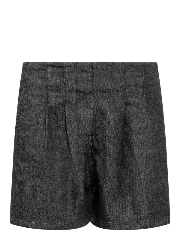 IRO PARIS Pleated Shorts - Black