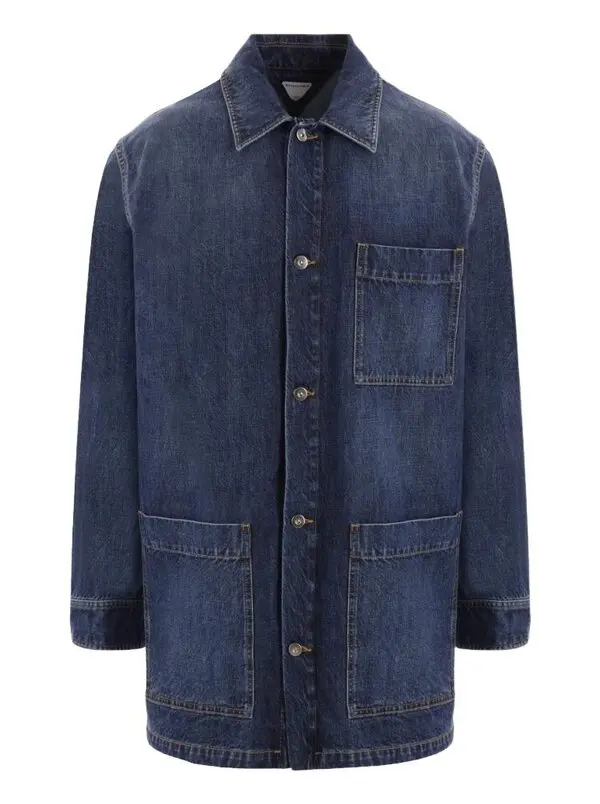 Bottega Veneta Denim Jacket - Blue