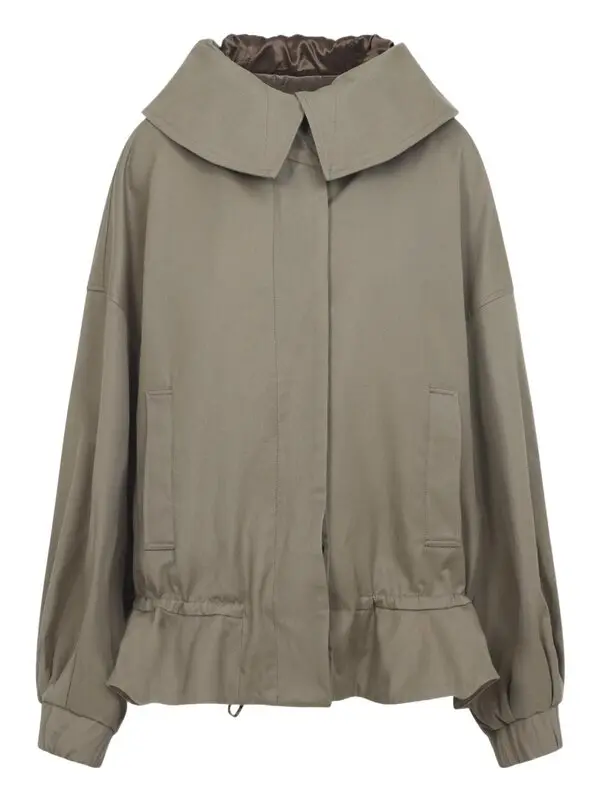 Dries Van Noten Villas Hooded Drawstring Jacket - Camel