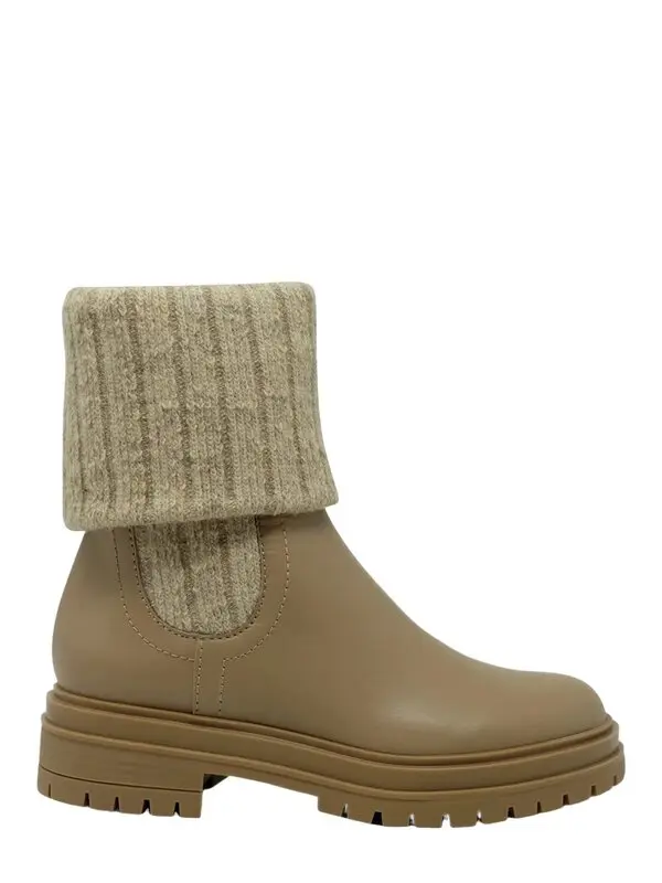 GIANVITO ROSSI Round Toe Boots - Green