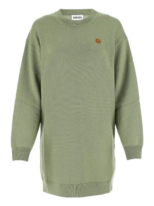 Kenzo Tiger Patch Jumper - Green