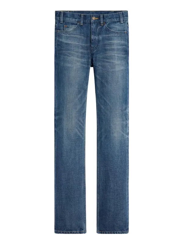 Celine Françoise Jeans In Dark Union Wash Denim - Dark Union Wash Color