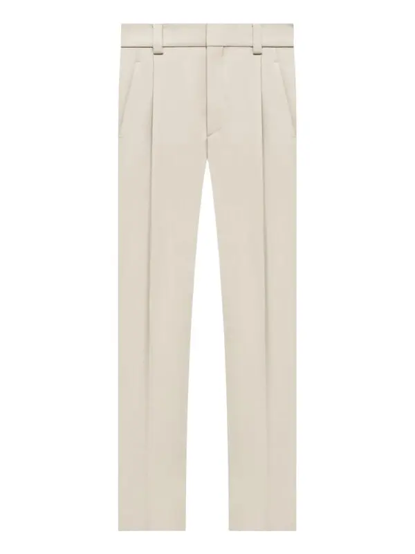 Fear Of God Tailored Trousers With Belt Loops - Nude