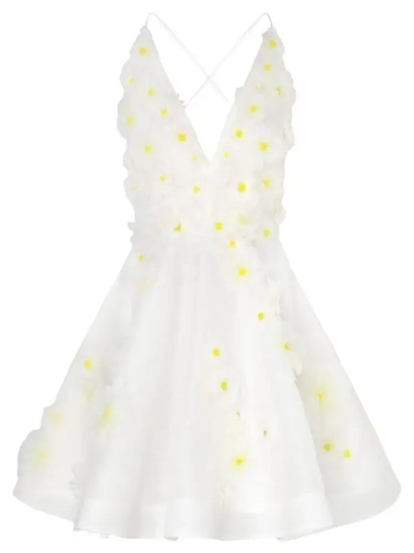 Zimmermann Matchmaker Daisy Mini Dress - No