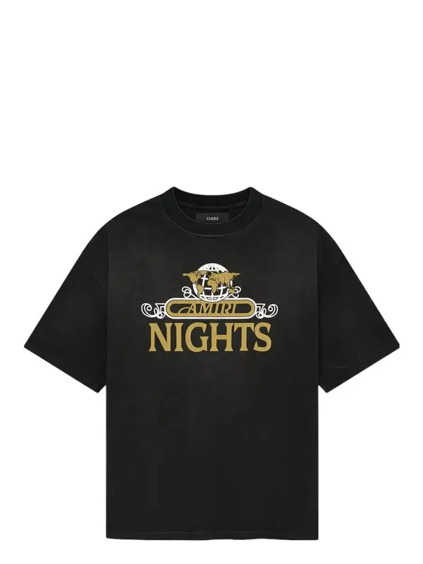 Amiri Nights T-shirt - Black