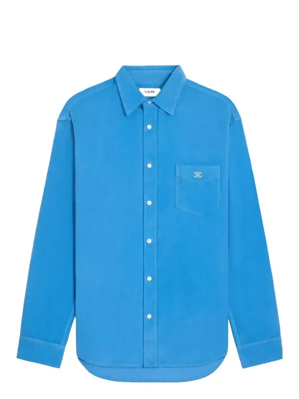 Celine Shirt In Corduroy - No