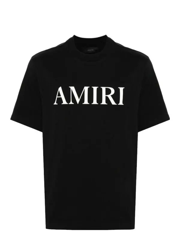 Amiri Logo Print T-shirt - Black