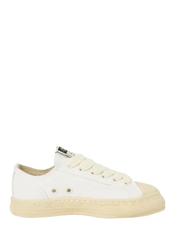 Mihara Yasuhiro Lace-up Low-top Sneakers - White