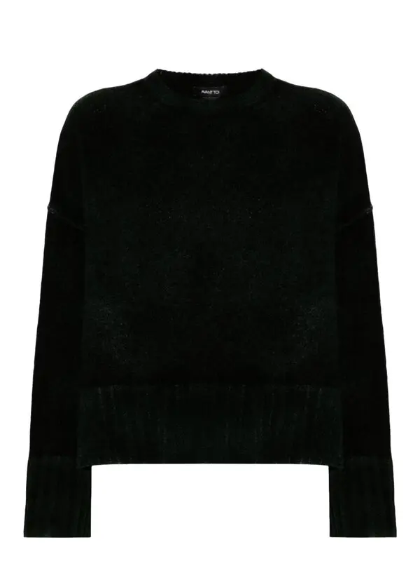 Avant Toi Crew Neck Sweater - Green