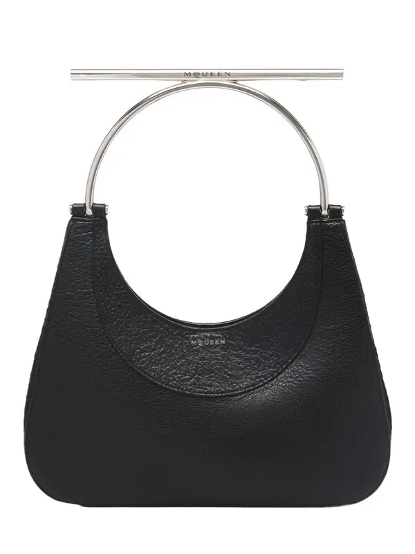 Alexander McQueen Logo Printed Tote Bag - Black