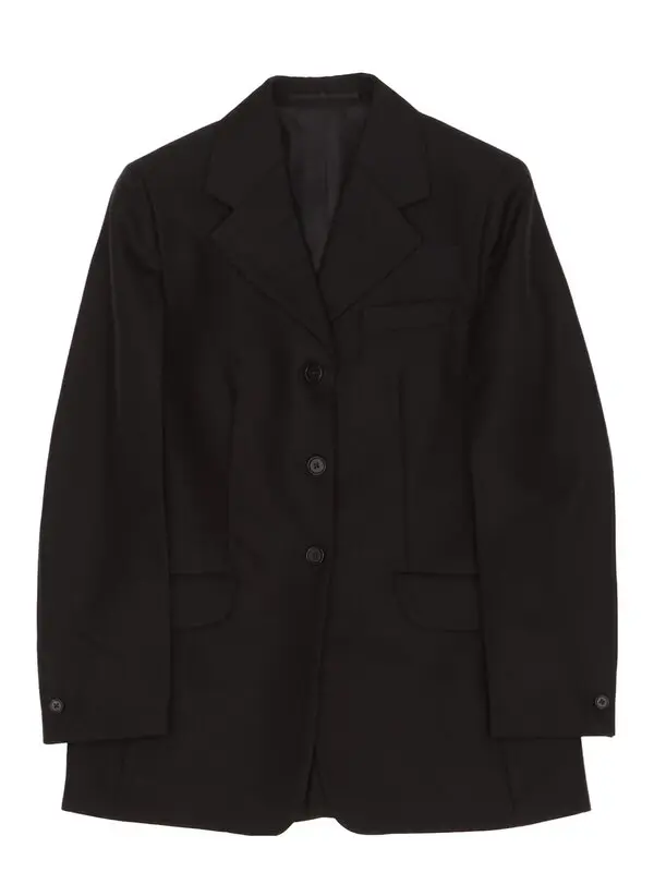 JIL SANDER Single Breasted Jacket - Black