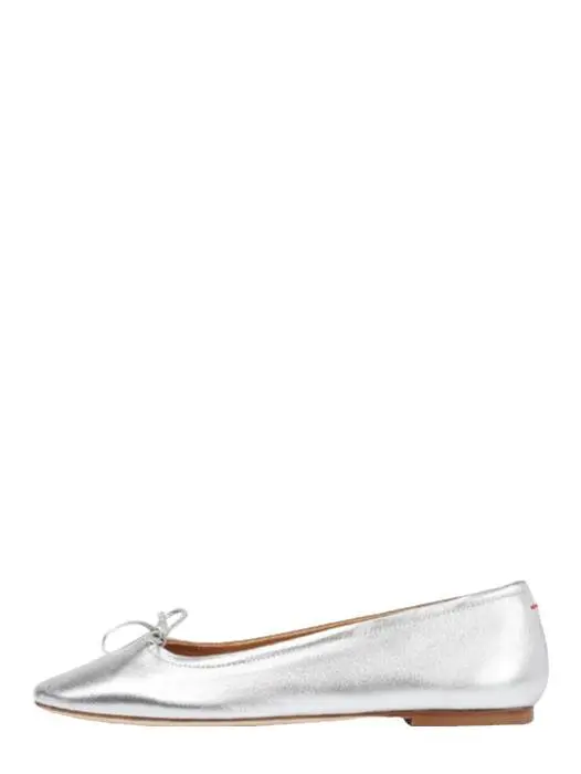 AeydĒ Delfina Ballet Flats - Silver
