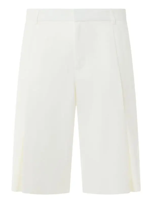 Casablanca Tailored Bermuda Shorts - White