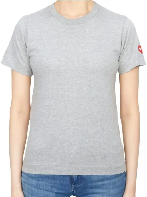 Comme Des Garçons X Invader Pixelated Heart T-shirt - White