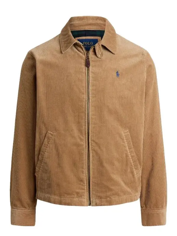 Polo Ralph Lauren Wynton Corduroy Zip-up Jacket - Brown