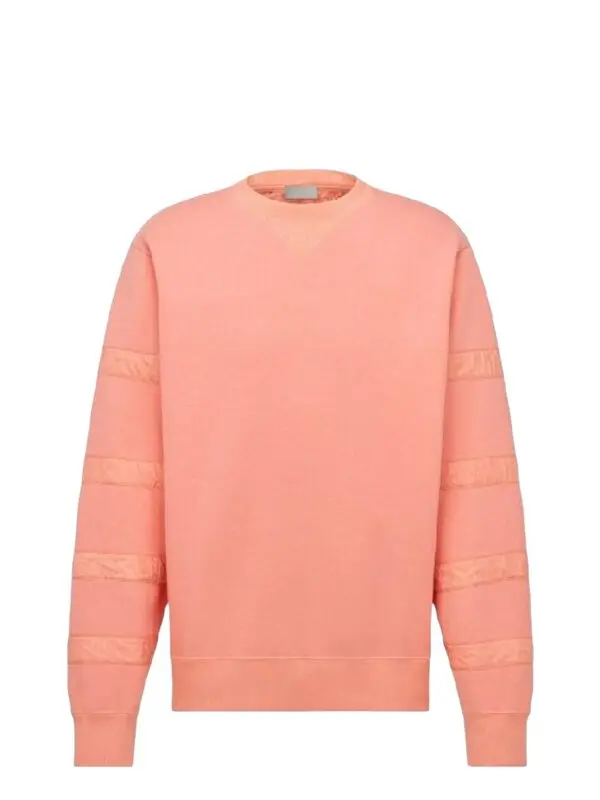 Dior Oblique Crewneck Sweatshirt - Pink