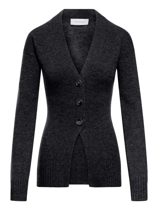 Sportmax V-neck Buttoned Cardigan - Black