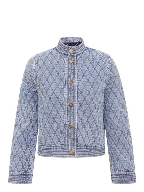 Zimmermann Denim Quilted Jacket - Blue