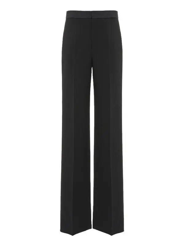 Chloé Straight-leg Tailored Trousers - Black
