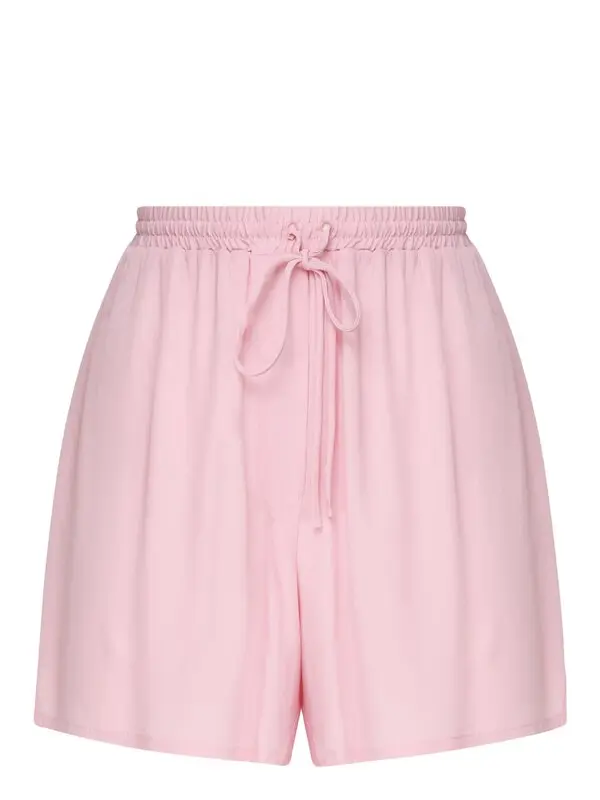 OTTOD'AME Wide Leg Drawstring Shorts - No