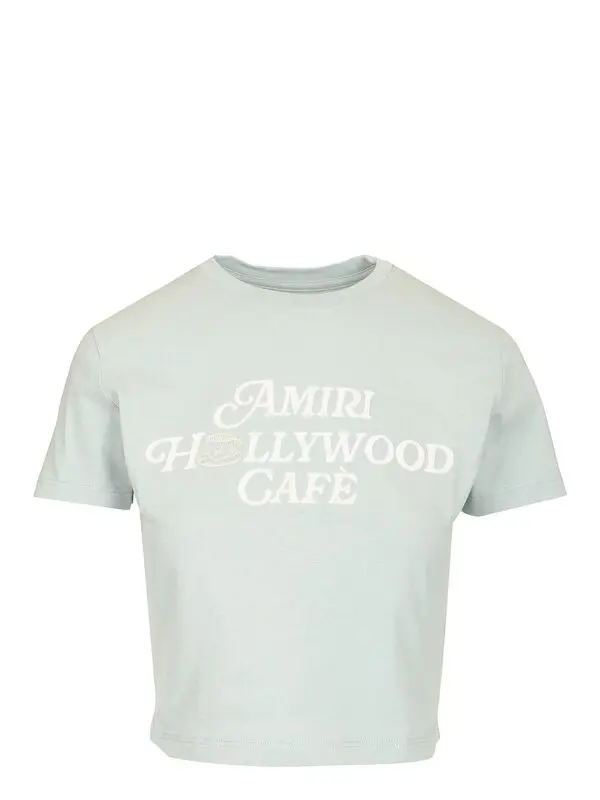 Amiri Short-sleeved T-shirt With Round Neck - White