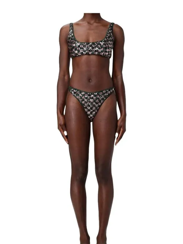 Oseree Sequin Sporty Set - Red