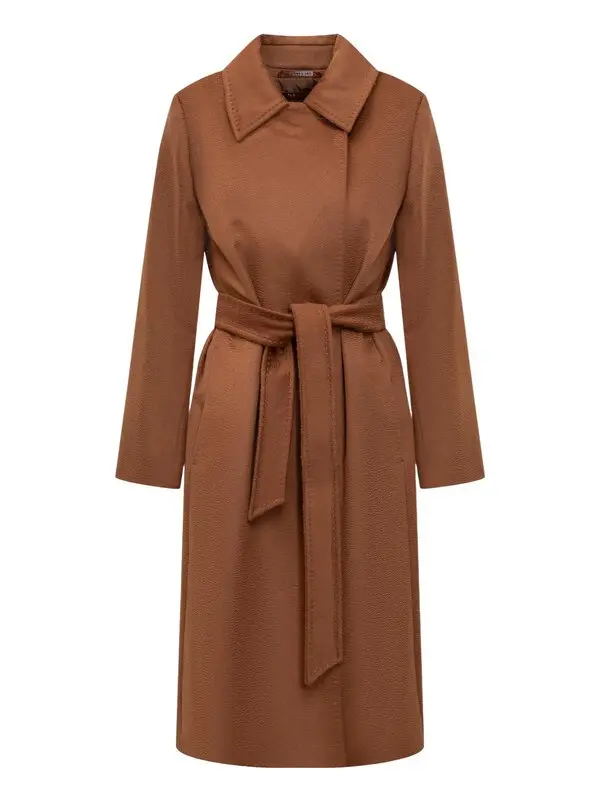 Max Mara Belted Coat - Brown