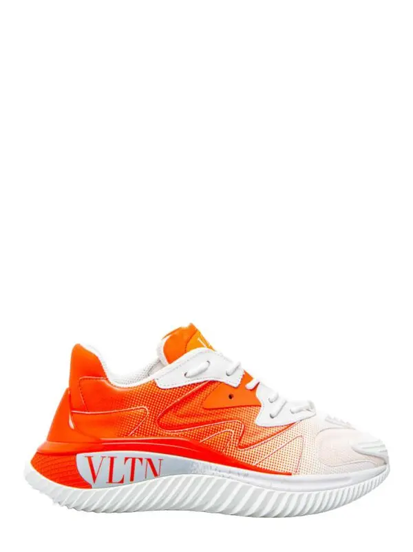 Valentino Garavani Vltn Gradient Effect Sneakers - White