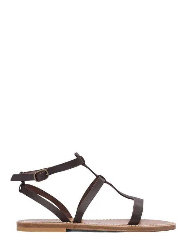 K.JACQUES Buckle-fastening Leather Sandals - Brown
