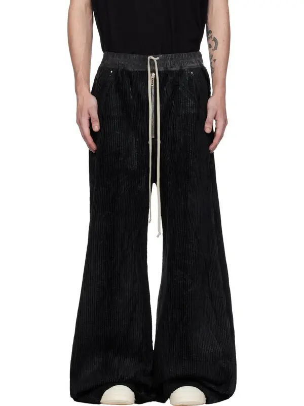 Rick Owens Geth Bela Pants - Black