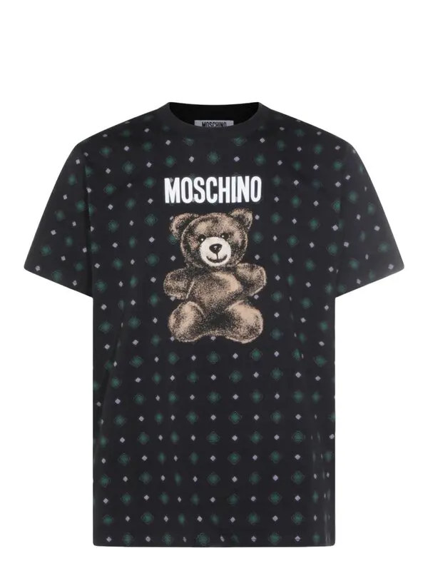 Moschino Teddy Printed T-shirt - Black