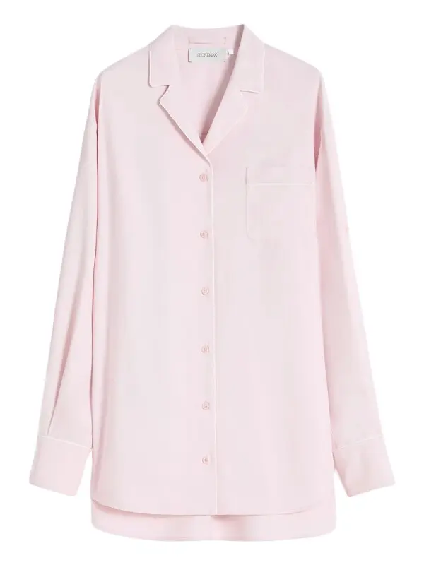 Sportmax Cocco Chest-pocket Buttoned Shirt - Pink