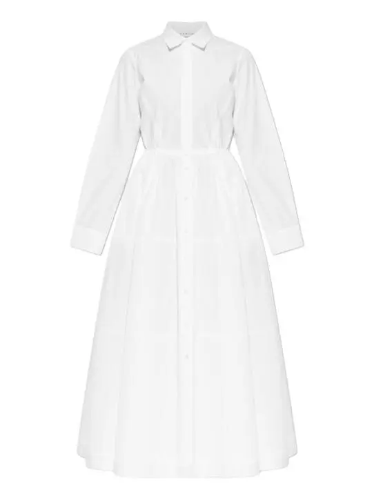 LANVIN Poplin Shirt Dress - White