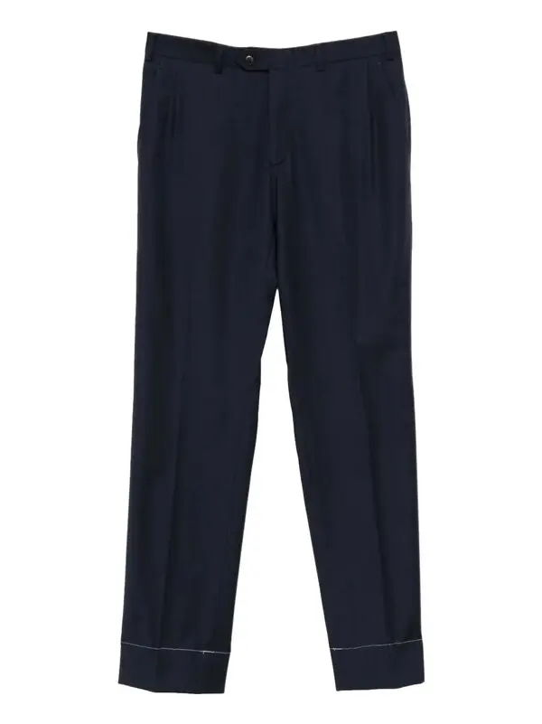 Brioni Pleated Trousers - Black