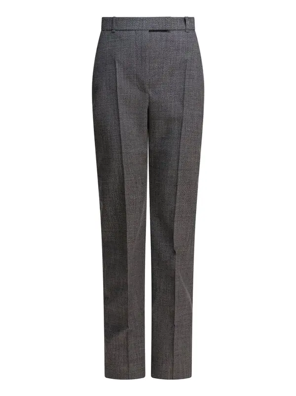 Alexander McQueen Tailored Tapered-leg Trousers - Grey