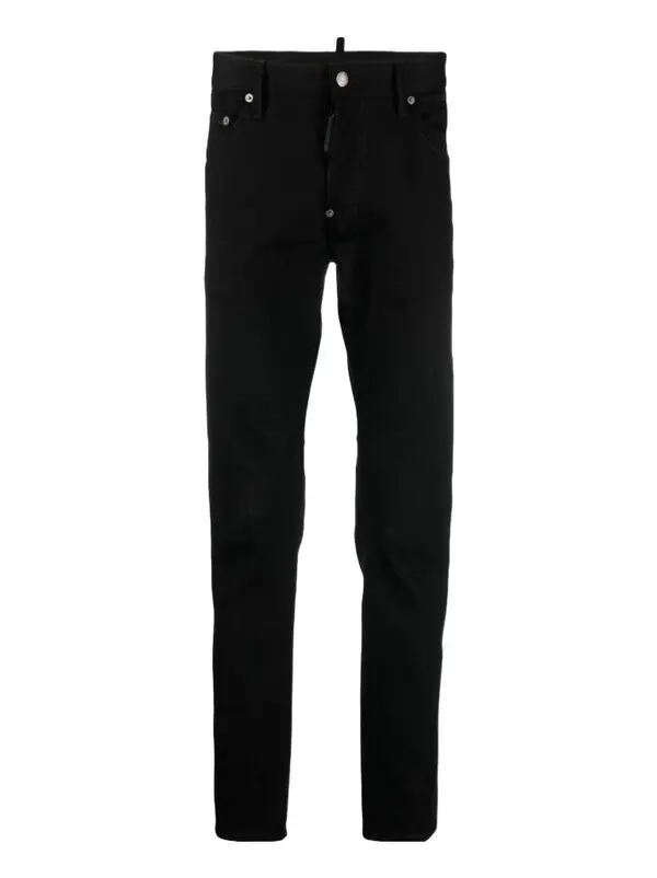 Dsquared2 Skater Straight Leg Slim-cut Jeans - Black