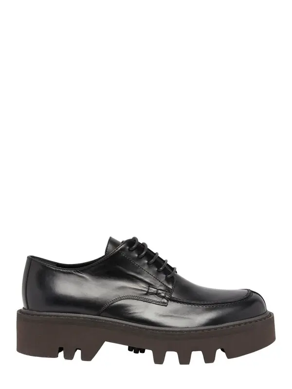Dries Van Noten Lace-up Loafers - Black