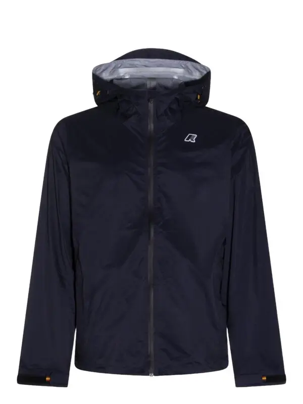 K-WAY Packable Hooded Jacket - Black