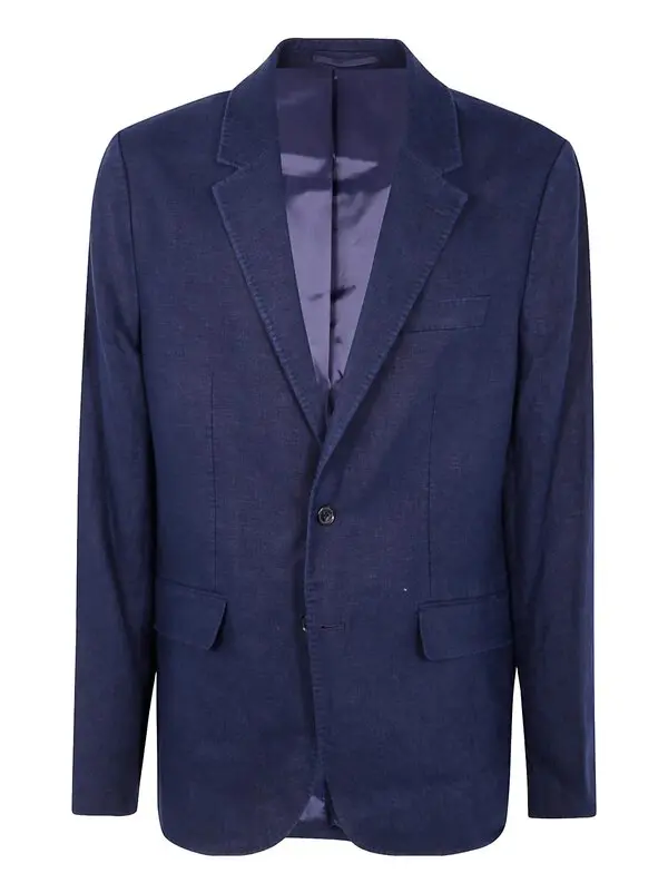 Michael Kors Stretch Tech Blazer - Blue