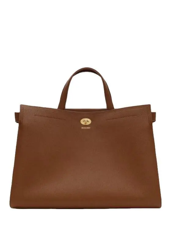 Burberry Medium Cotswolds Check Tote - Hazel-brown