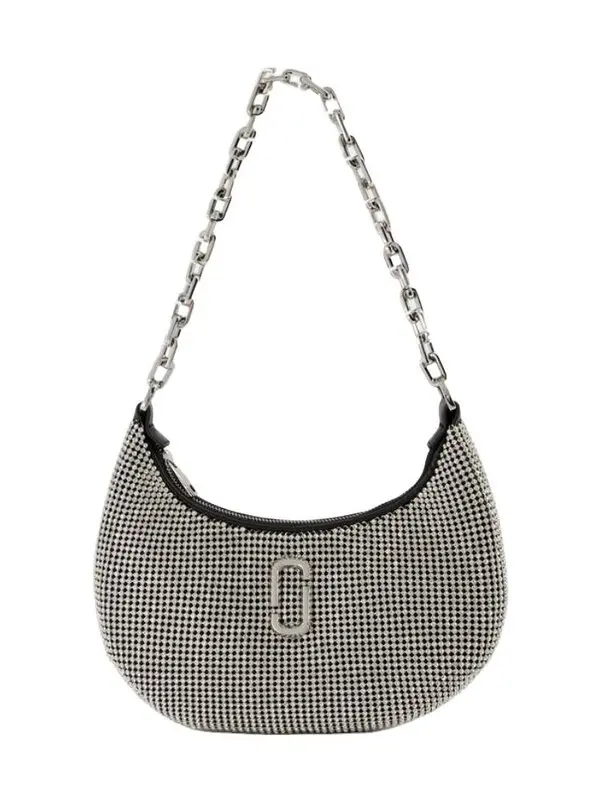Marc Jacobs Embellished Small Curve Bag - Gray