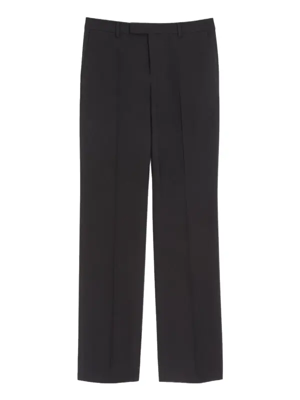 Valentino Garavani Slim Pleated Pants - Black